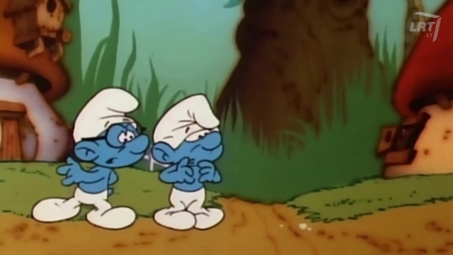 Smurfai 42 serija - Svajoklio susirašinėjimo draugai - vaikams.lt