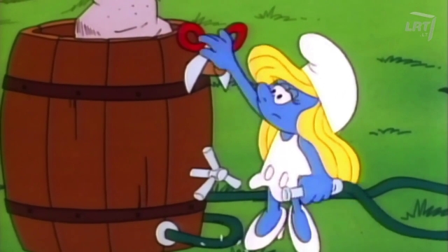 Smurfai 93 serija - Kerėplos debesis - vaikams.lt
